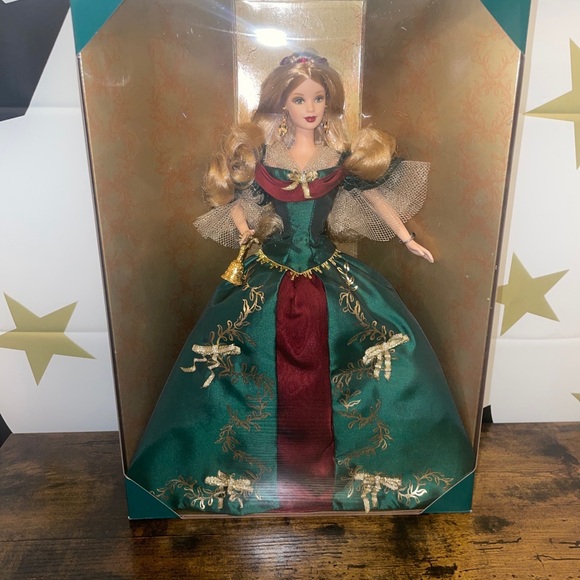 Barbie | Toys | Holiday Treasures Barbie 2nd In Series Barbie ...